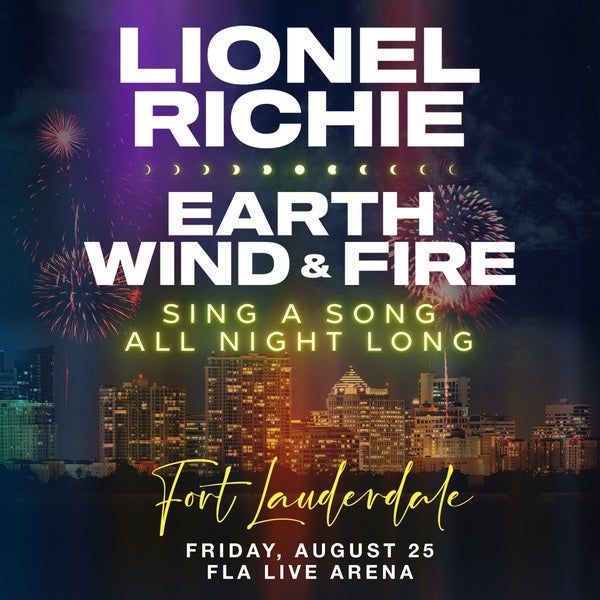 Lionel Richie with Earth, Wind & Fire tickets in Chicago (United Center ...