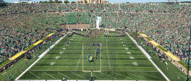 Notre Dame Stadium Seating Chart & Seat Views | SeatGeek