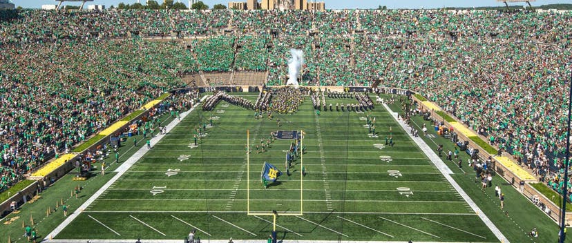 Notre Dame Stadium Seating Chart & Seat Views | SeatGeek