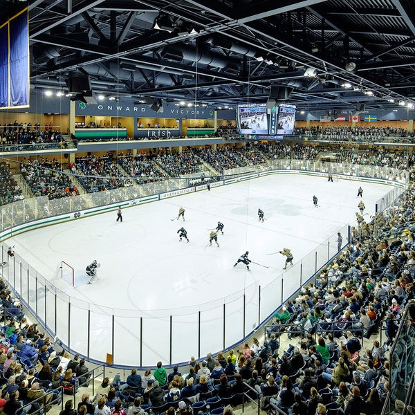 Penn State Nittany Lions at Notre Dame Fighting Irish Mens Hockey ...