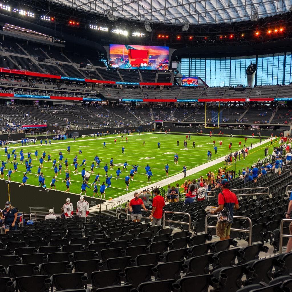 Allegiant Stadium - Section 119 Seat View | SeatGeek