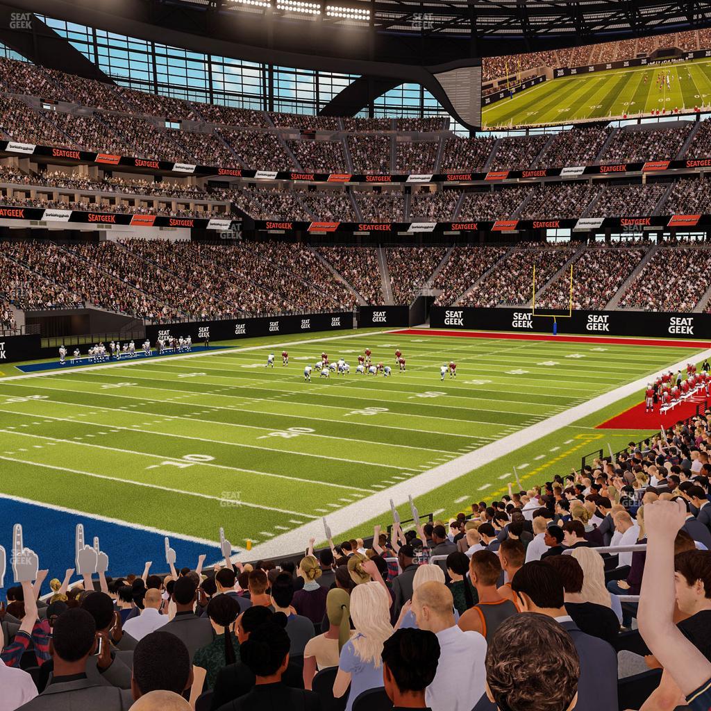 Allegiant Stadium - Section 141 Seat View | SeatGeek