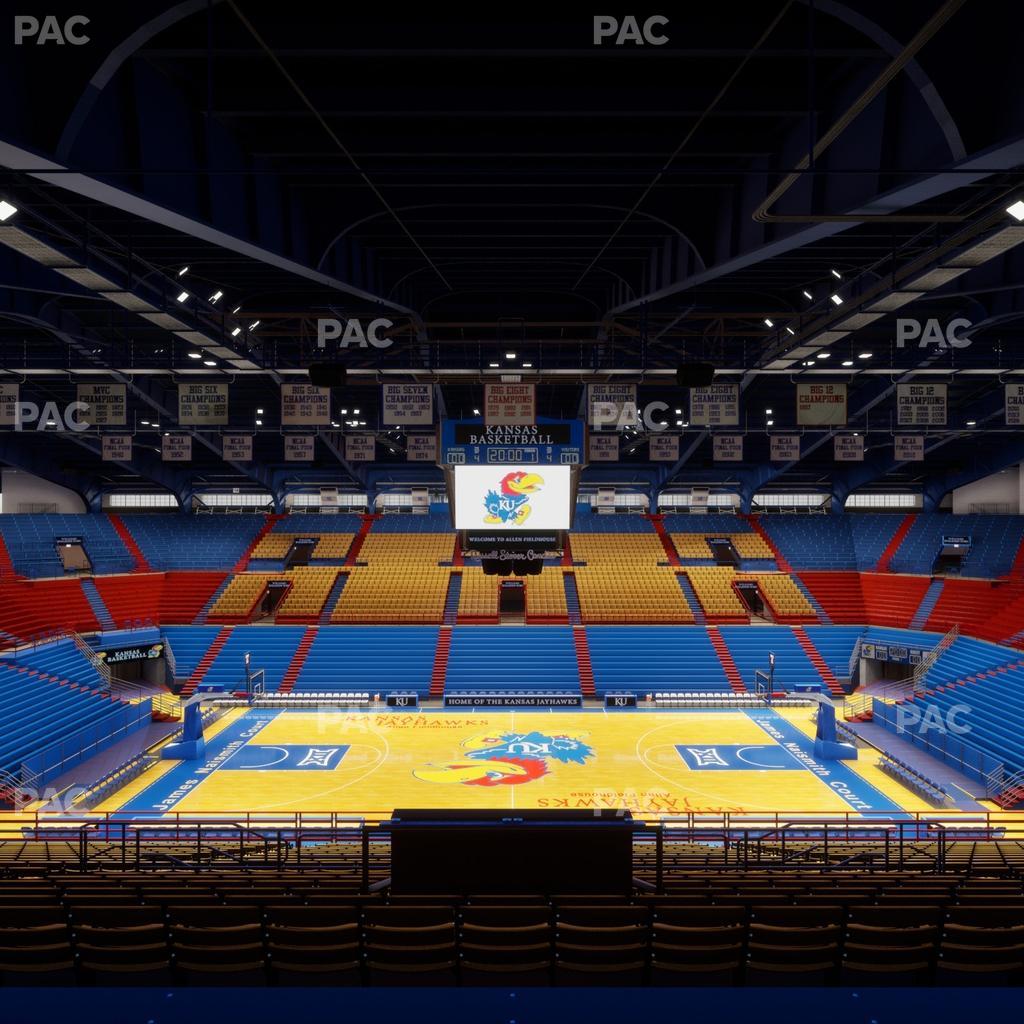 Allen Fieldhouse - Section 6 Seat View | SeatGeek