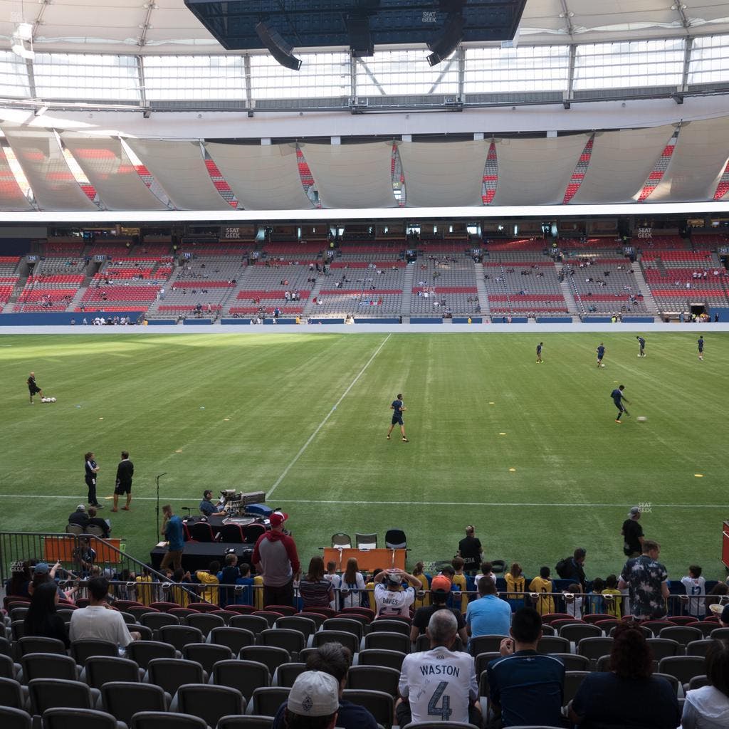 BC Place Stadium - Section 214 Seat View | SeatGeek.ca
