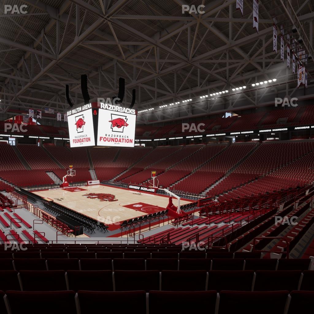 Bud Walton Arena - Section 130 Seat View | SeatGeek.ca