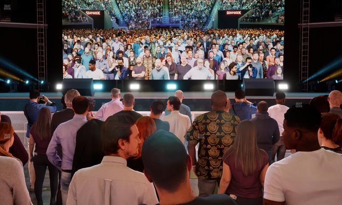 Chase Center - Section Ga Pit Seat View | SeatGeek