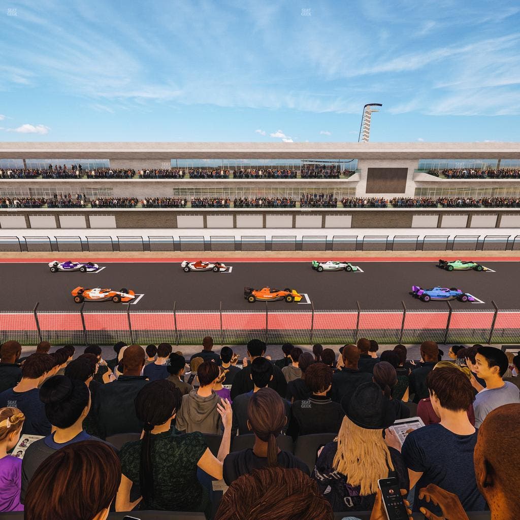 Circuit of The Americas - Section Main Grandstand Club Level 215 Seat ...