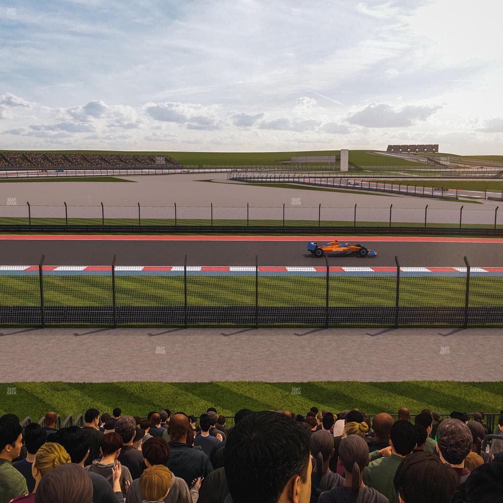 Circuit of The Americas - Section Turn 12 Bleachers 1 Seat View | SeatGeek
