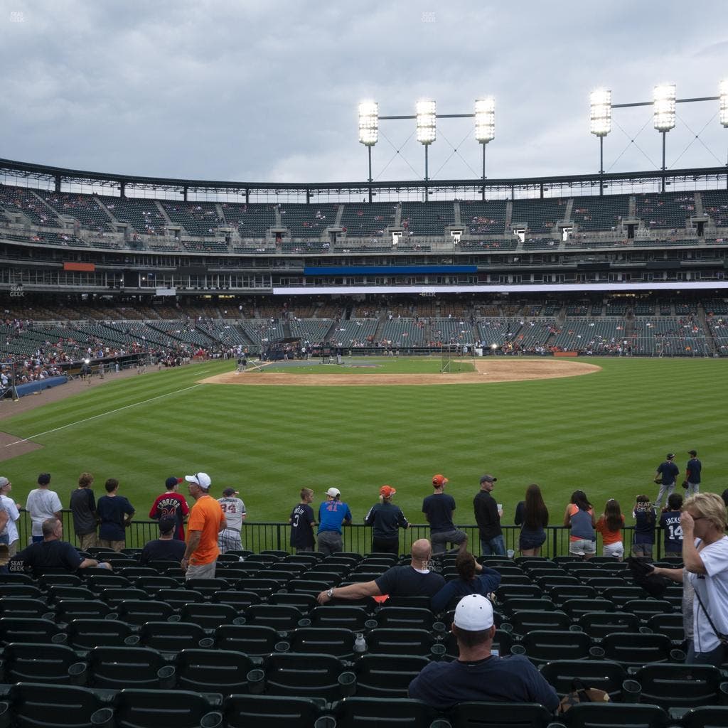 Comerica Park - Section 105 Seat View | SeatGeek