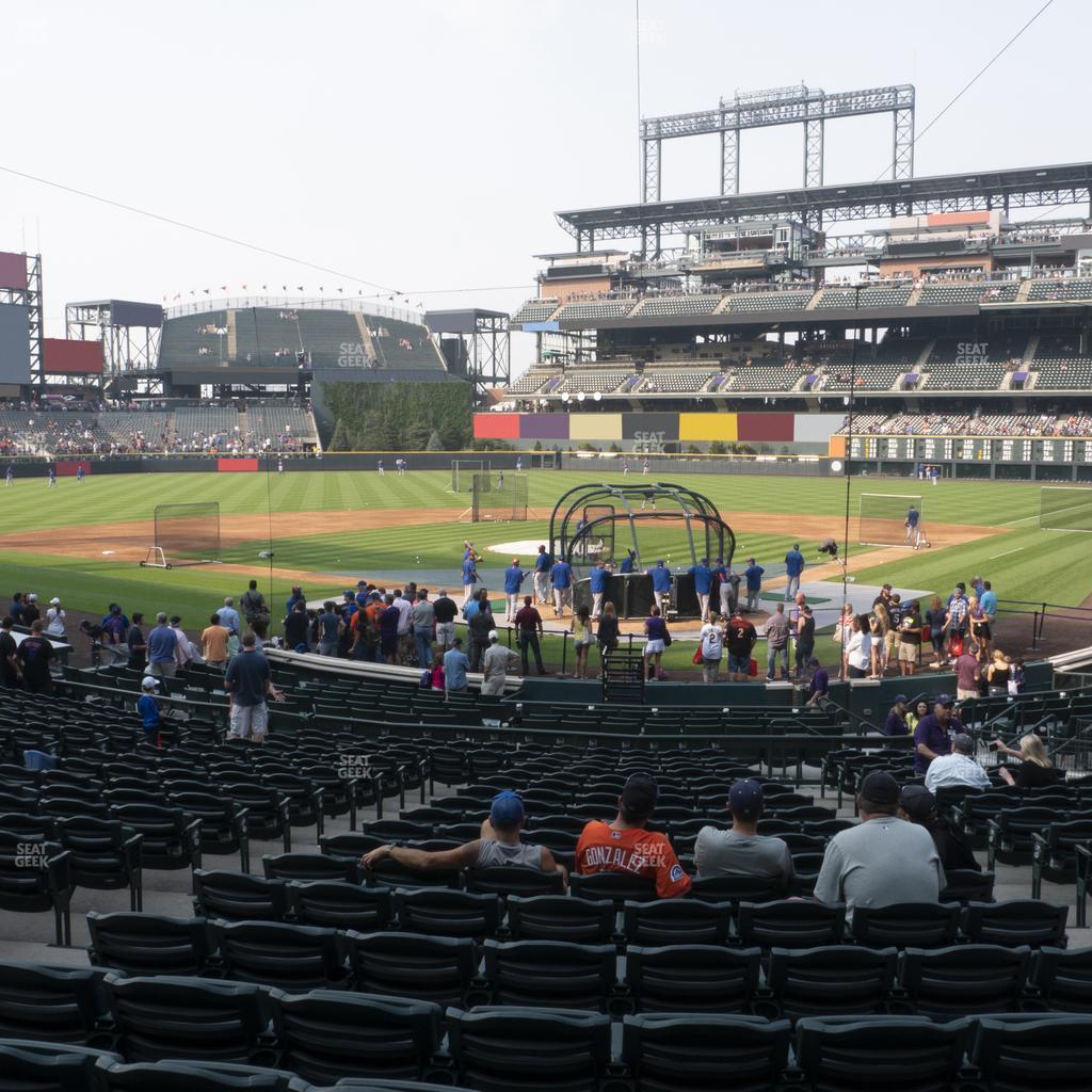 Coors Field - Section 132 Seat View | SeatGeek.ca