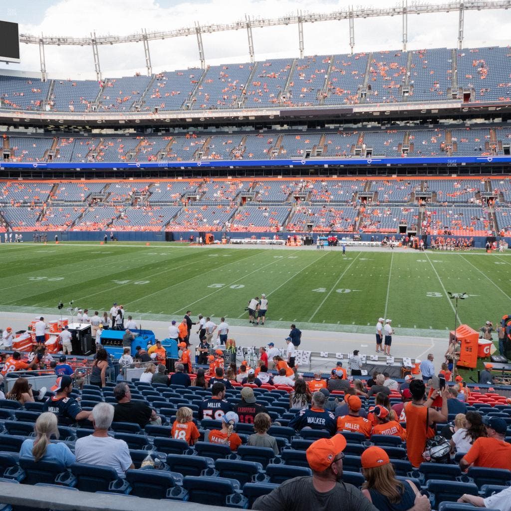 Empower Field at Mile High - Section 104 Seat View | SeatGeek