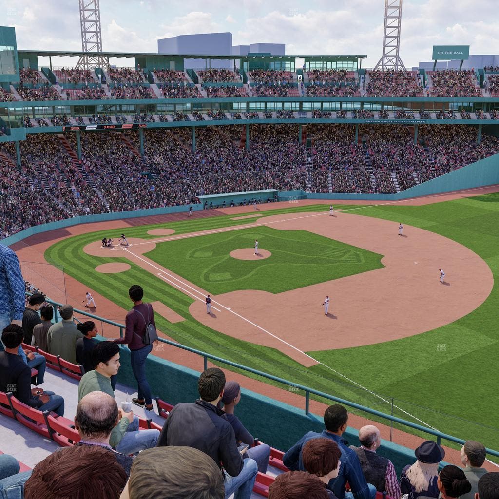 Fenway Park - Section Right Field Aura Pavilion Reserved 15 Seat View ...
