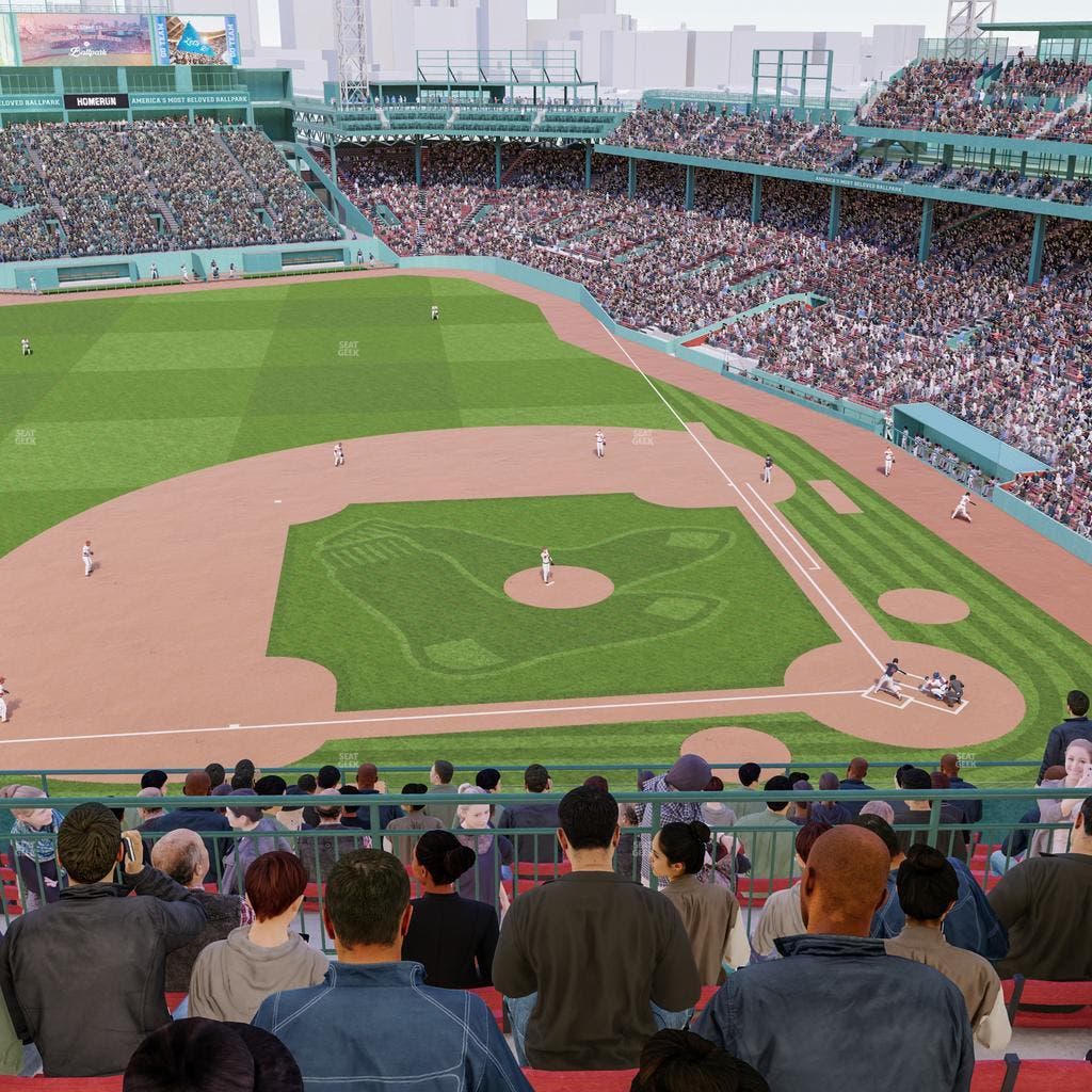 Fenway Park - Section Third Base Pavilion Sro Seat View | SeatGeek
