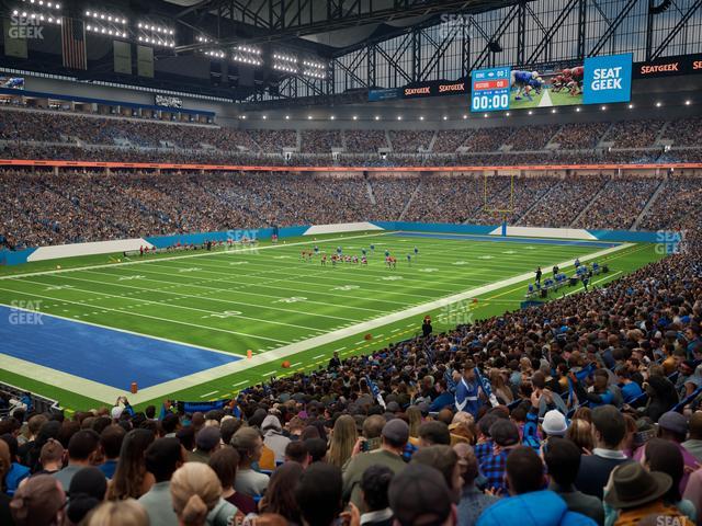 Ford Field Seating Chart & Seat Views | SeatGeek