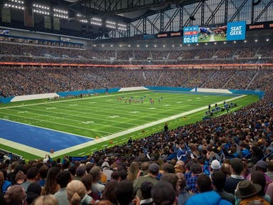 Ford Field Seating Chart & Seat Views | SeatGeek