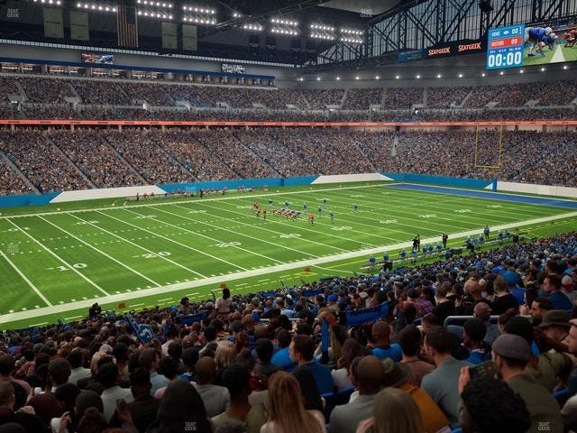 Ford Field Seating Chart & Seat Views | SeatGeek