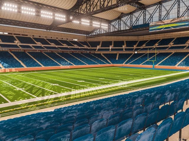 Ford Field Seating Chart & Seat Views | SeatGeek