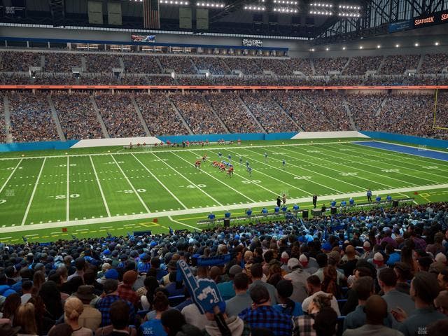 Ford Field Seating Chart & Seat Views | SeatGeek