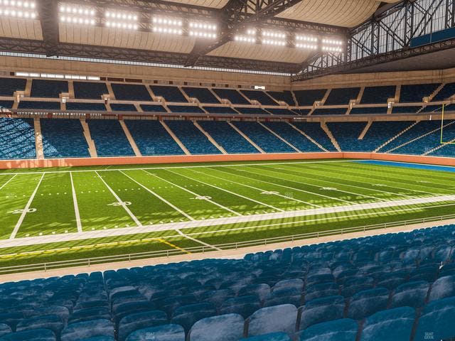 Ford Field Seating Chart & Seat Views | SeatGeek