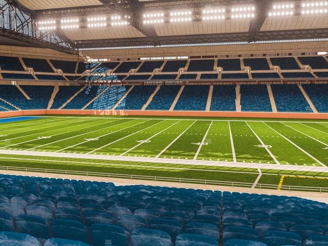 Ford Field Seating Chart & Seat Views | SeatGeek