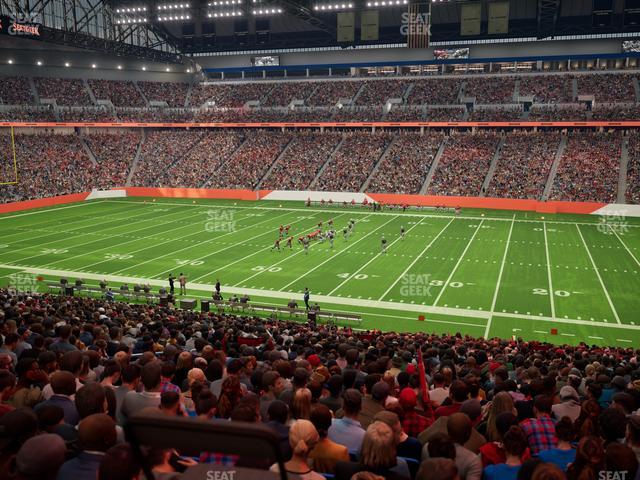 Ford Field Seating Chart & Seat Views | SeatGeek