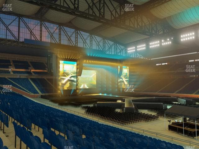 Ford Field Seating Chart & Seat Views | SeatGeek