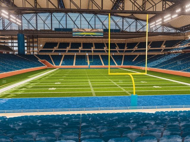 Ford Field Seating Chart By Seat Events | Ford Field