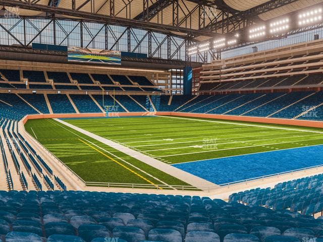 Ford Field Stadium Seating Chart Detroit Lions Seating Guide | Detroit