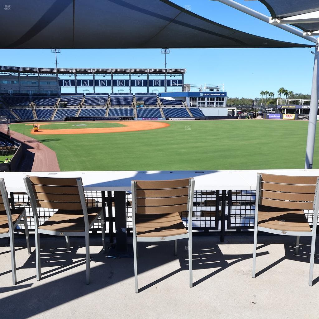 George M. Steinbrenner Field - Section Right Field Terrace Seat View ...