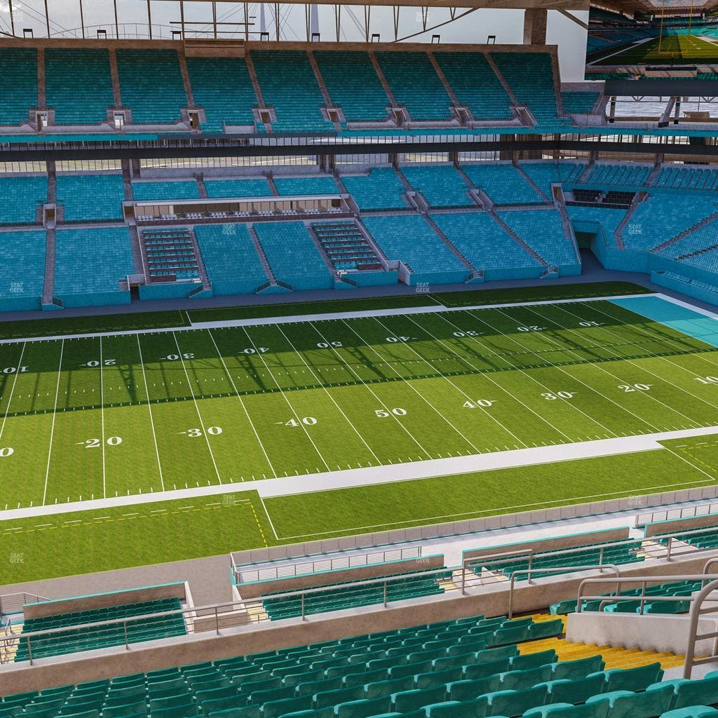 Hard Rock Stadium - Section 320 Seat View | SeatGeek