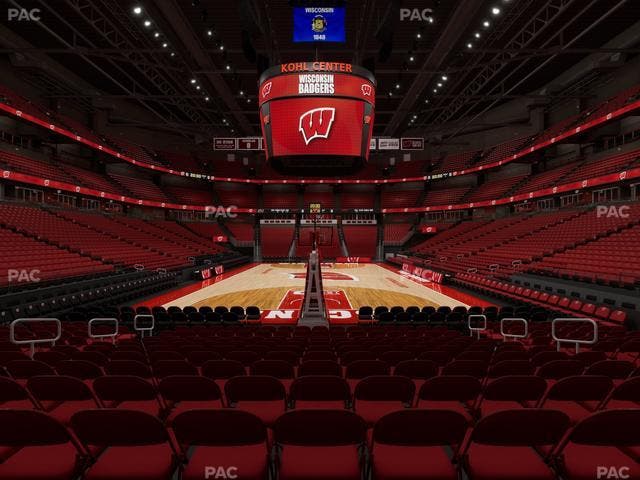 Kohl Center Seating Chart & Seat Views | SeatGeek