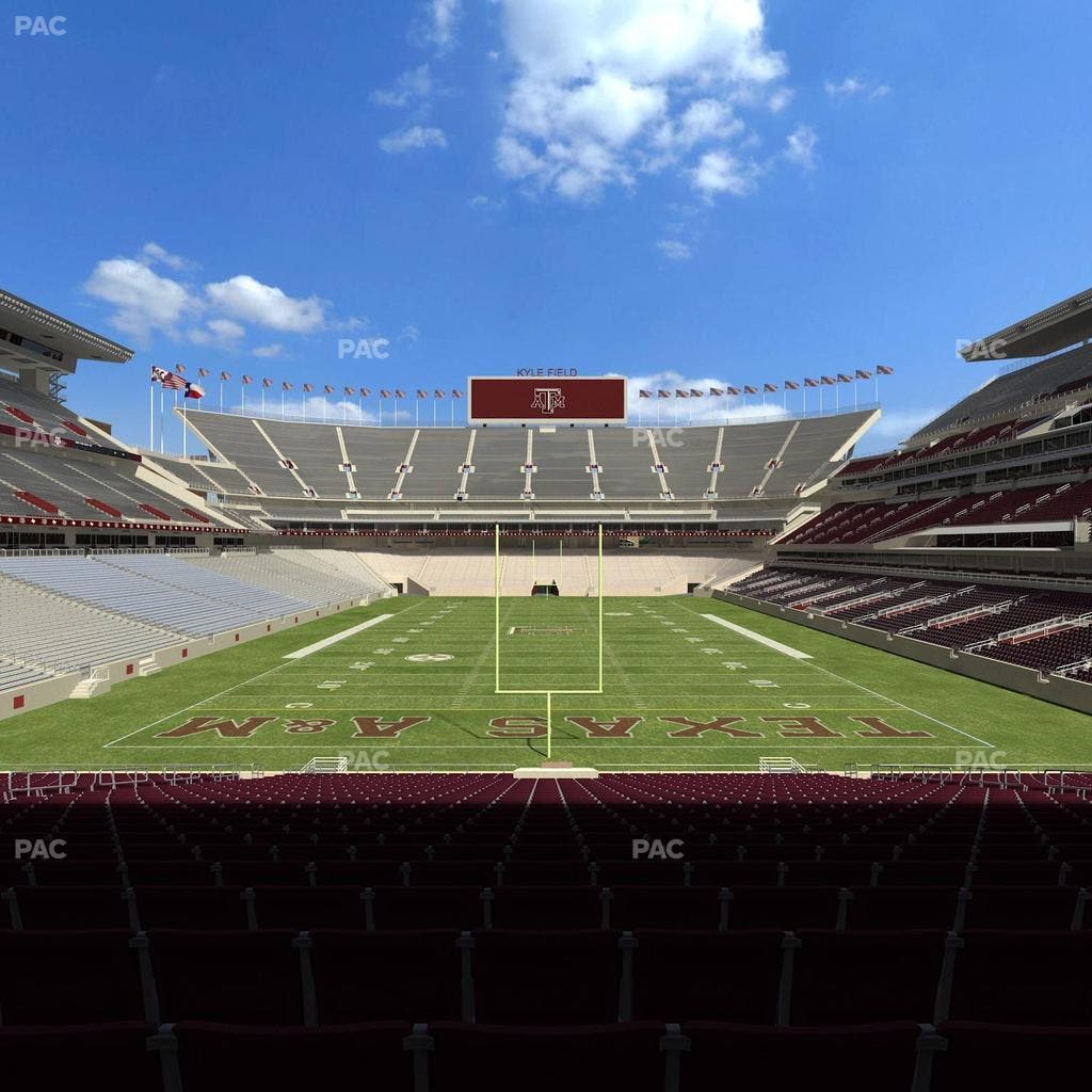 Kyle Field - Section 117 Seat View | SeatGeek