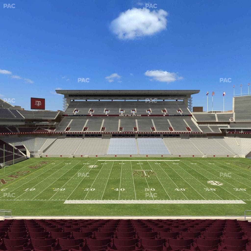 Kyle Field - Section Legacy Club 7 Seat View | SeatGeek