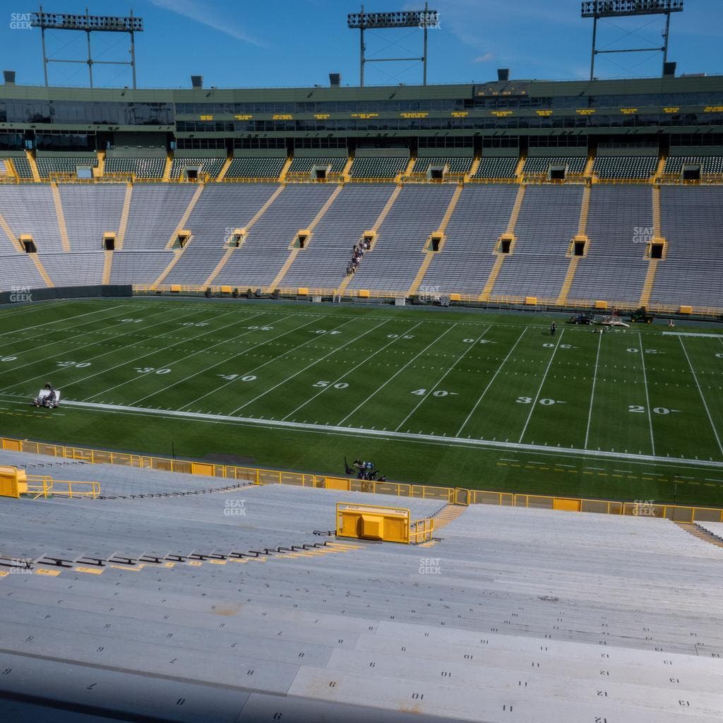 Lambeau Field - Section 124 Seat View | SeatGeek
