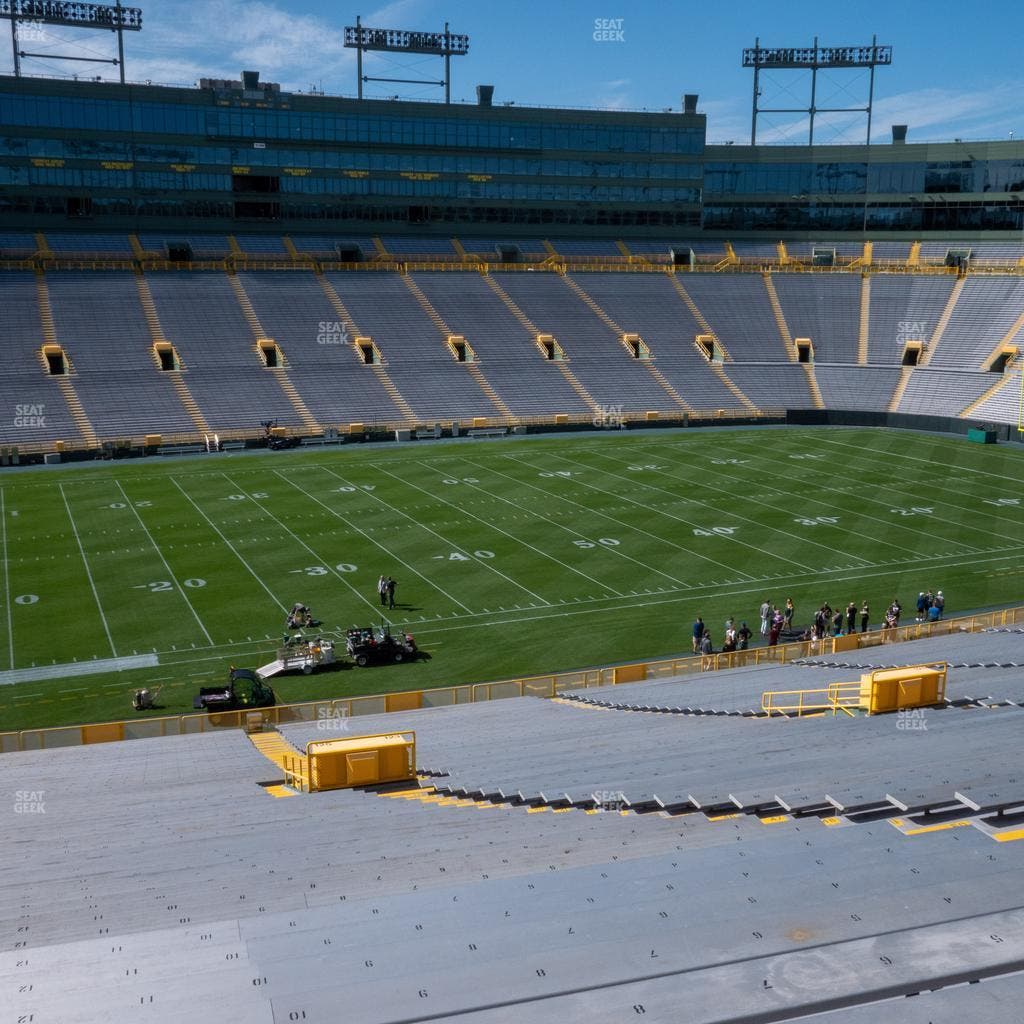 Lambeau Field - Section 125 Seat View | SeatGeek