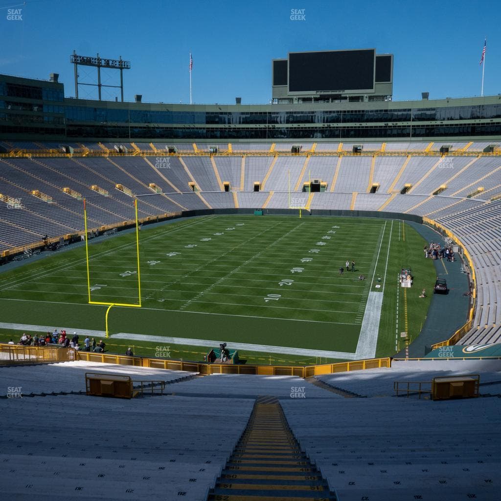 Lambeau Field - Section 135 Seat View | SeatGeek