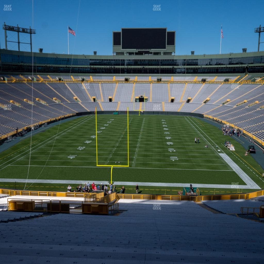 Lambeau Field - Section 137 Seat View | SeatGeek