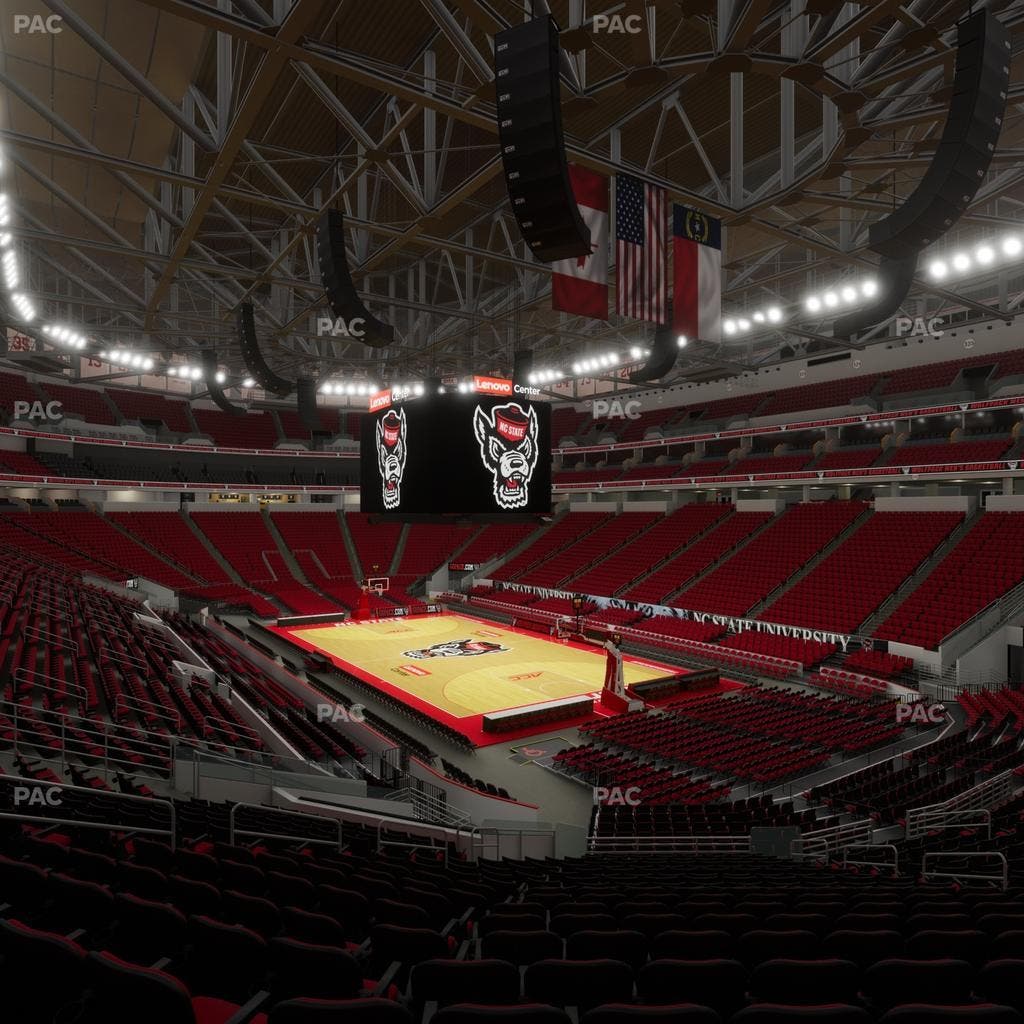 Lenovo Center - Section 129 Seat View | SeatGeek