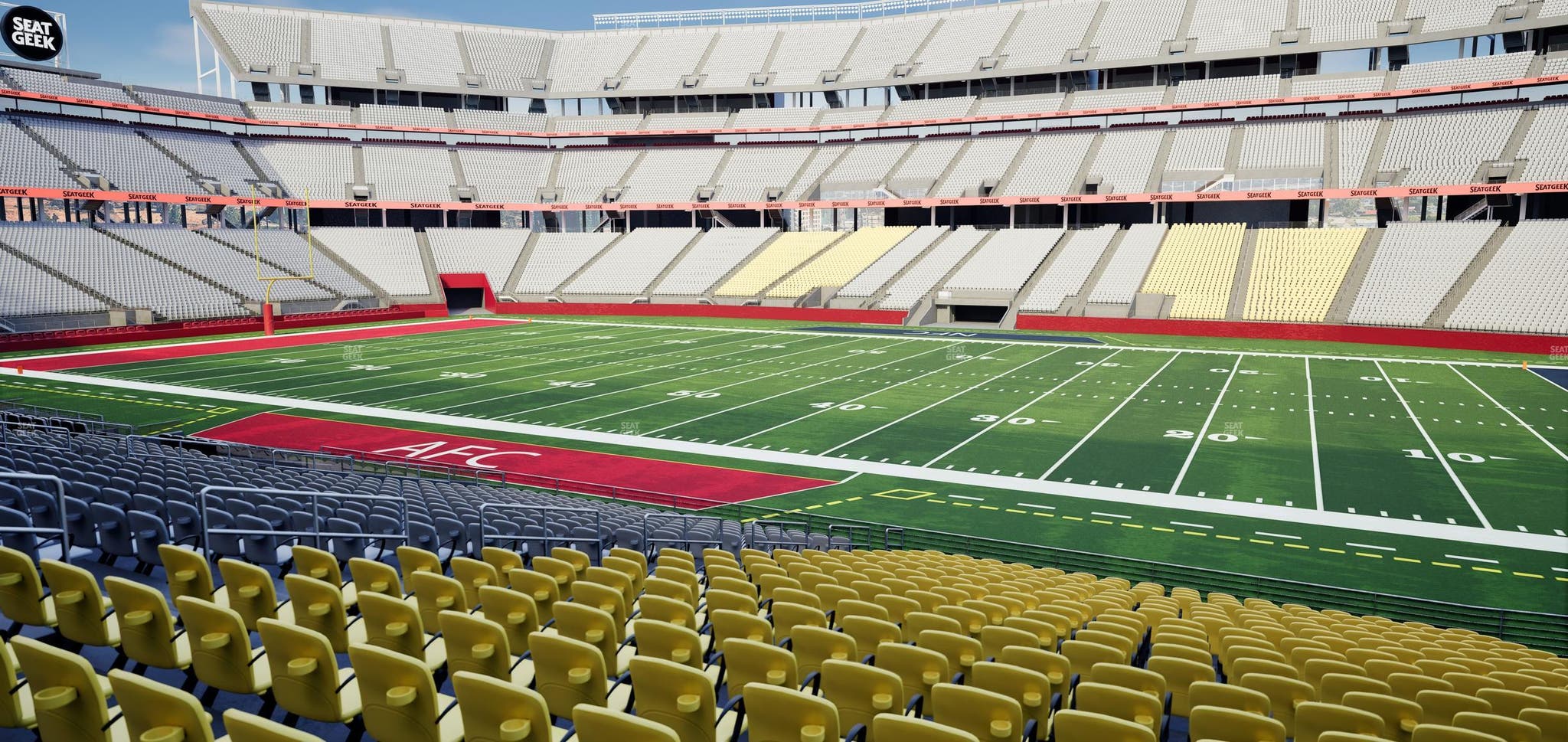 Levi's Stadium - Section Lower Level Premium Sideline Seat View ...