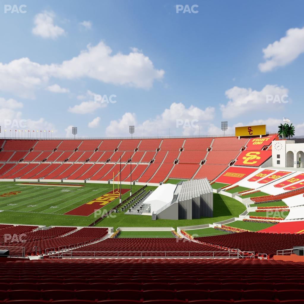Los Angeles Memorial Coliseum - Section 202 Seat View | SeatGeek