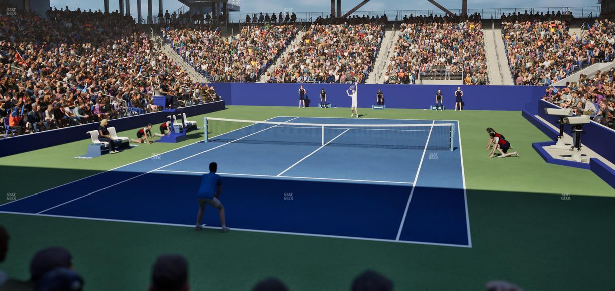 Louis Armstrong Stadium - Section 18 Seat View | SeatGeek