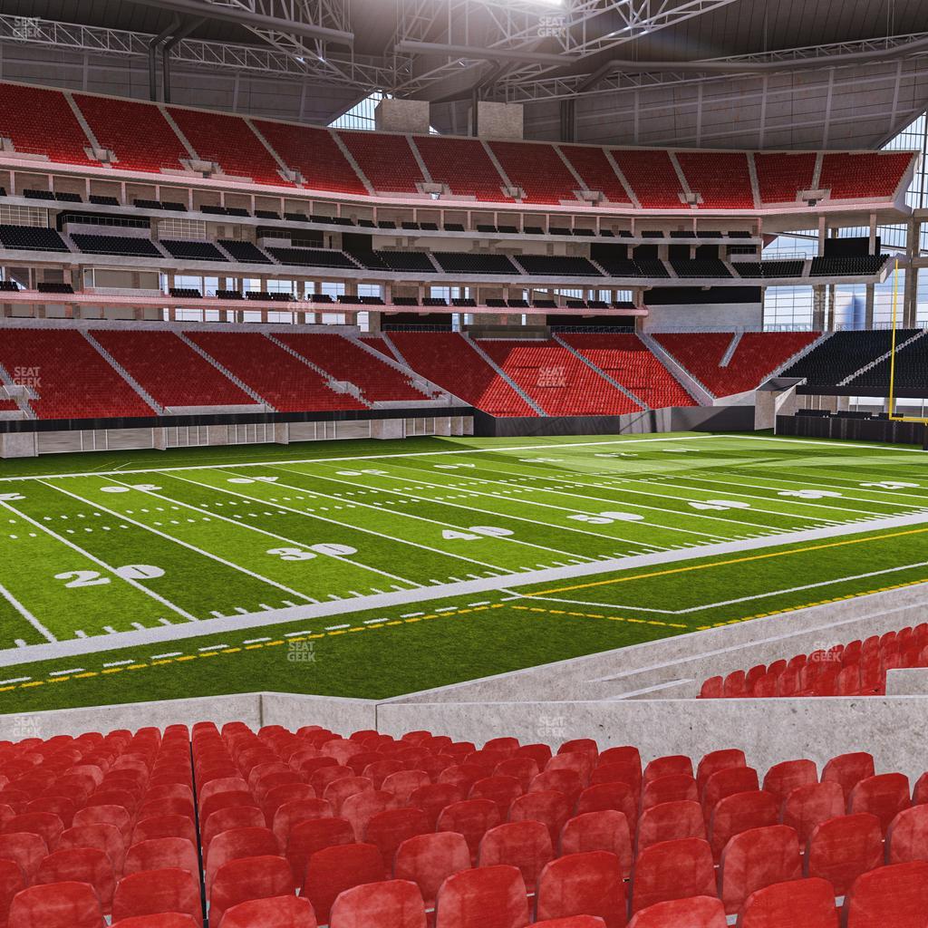 Mercedes-Benz Stadium - Section 113 Seat View | SeatGeek