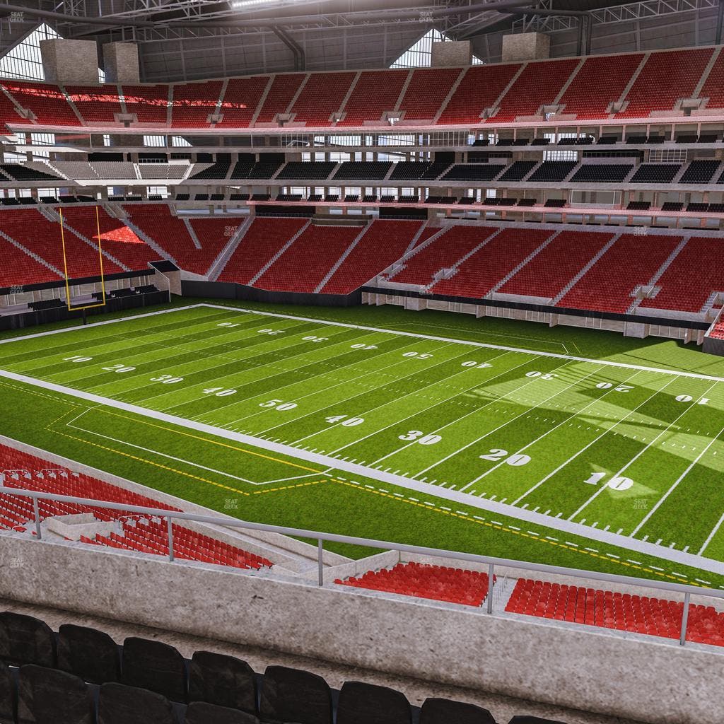 Mercedes-Benz Stadium - Section 206 Seat View | SeatGeek