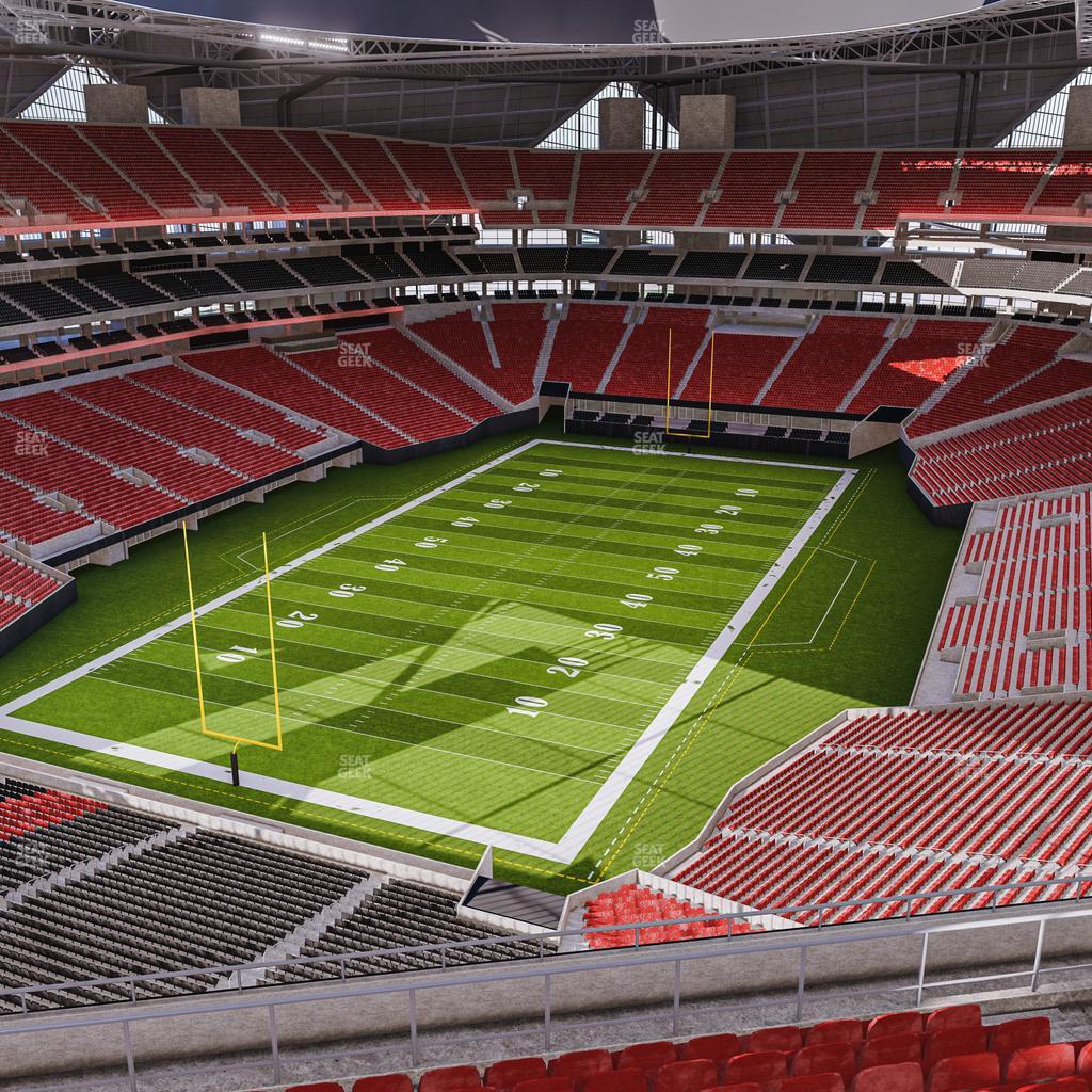 Mercedes-Benz Stadium - Section 350 Seat View | SeatGeek