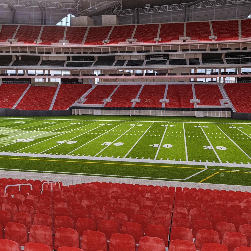 Mercedes-Benz Stadium - Section Club 127 Seat View | SeatGeek