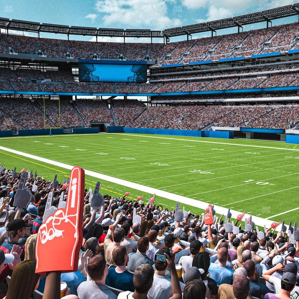 MetLife Stadium - Section 108 Seat View | SeatGeek