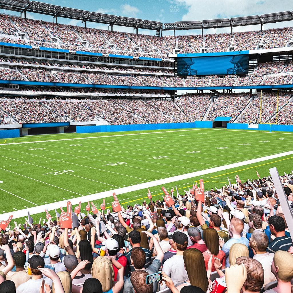 MetLife Stadium - Section 117 Seat View | SeatGeek