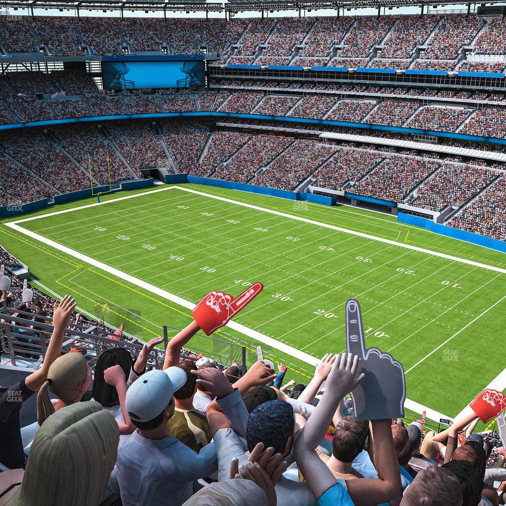 MetLife Stadium - Section 308 Seat View | SeatGeek