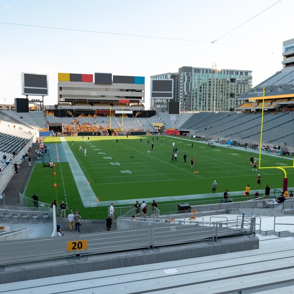 Mountain America Stadium - Section 20 Seat View | SeatGeek