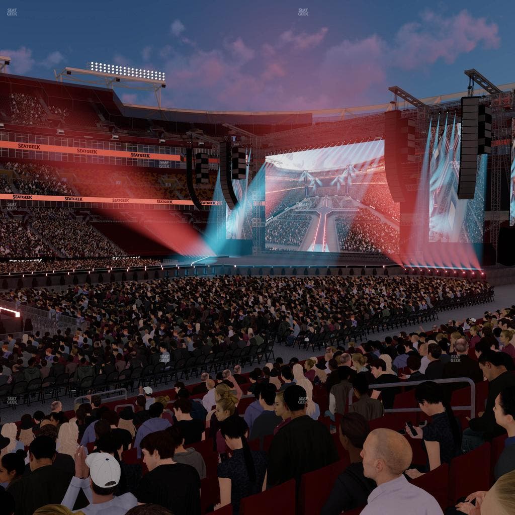Northwest Stadium - Section 123 Seat View | SeatGeek
